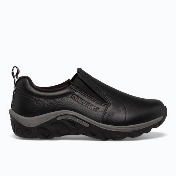 Merrell | Shoes | New Merrell Kids Jungle Moc Leather In Black | Poshmark